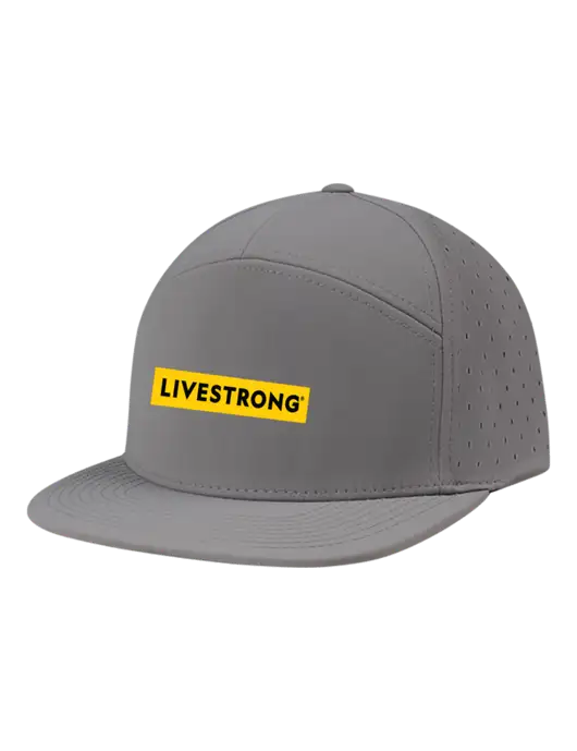 Richardson Light Grey Cannon Cap w/LIVESTRONG Logo