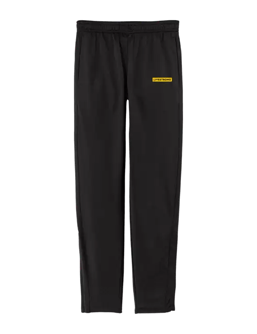 Tricot Black Track Jogger w/LIVESTRONG Logo
