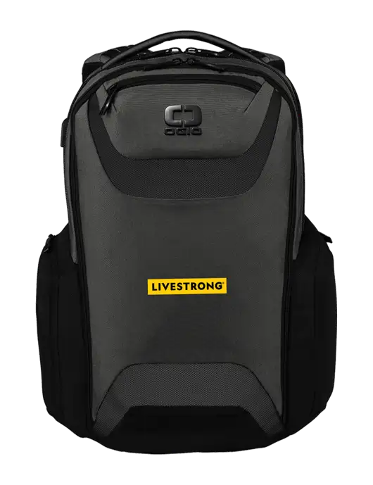 OGIO Tarmac Charcoal Connected Pack w/LIVESTRONG Logo