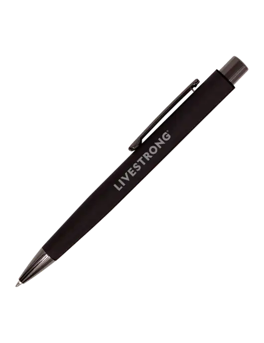 Moana Comfort Black - Black Ink w/LIVESTRONG Logo